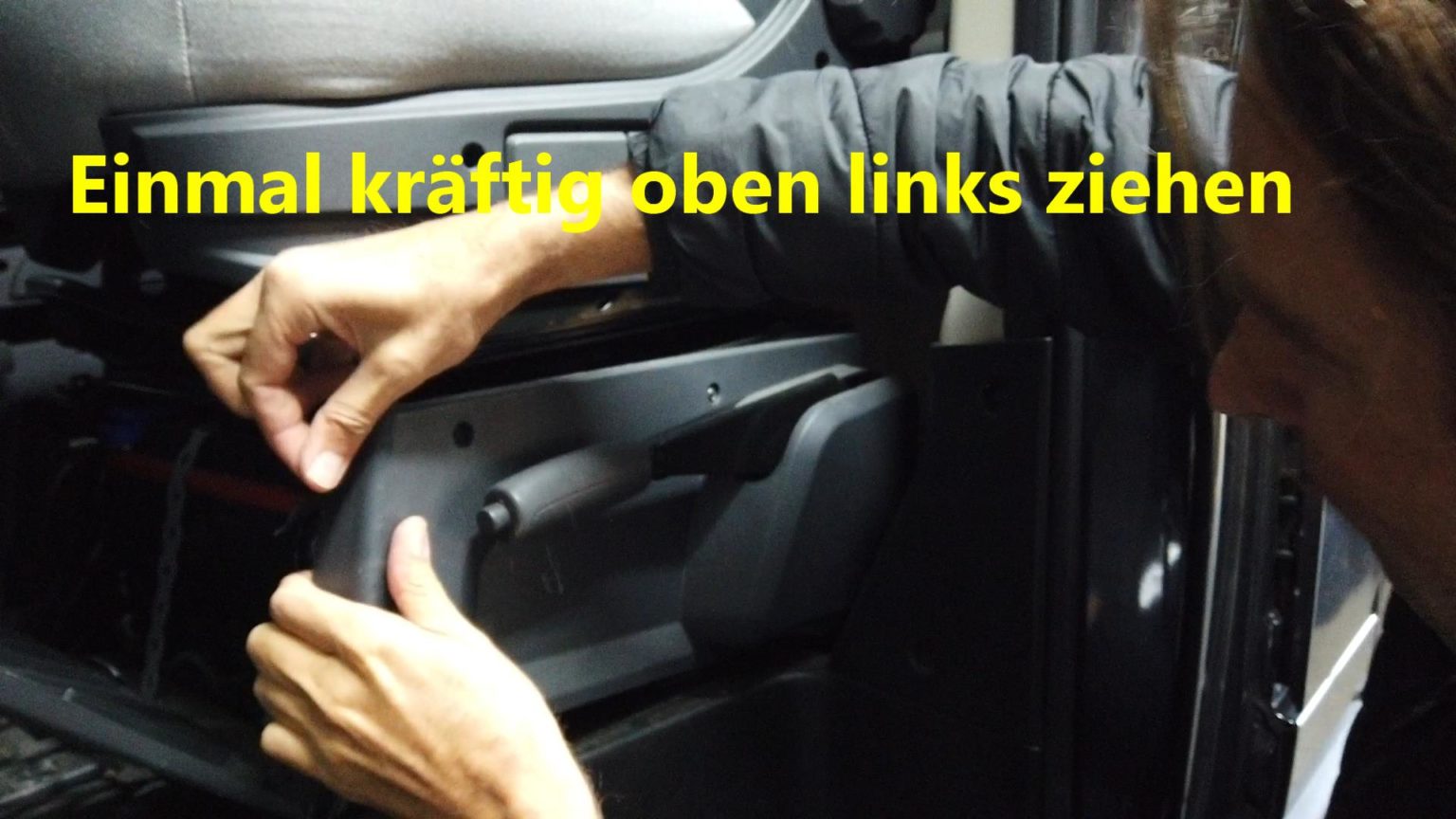 Vordersitz ausbauen Fiat Ducato und Citroen Jumper im Wohnmobil ...